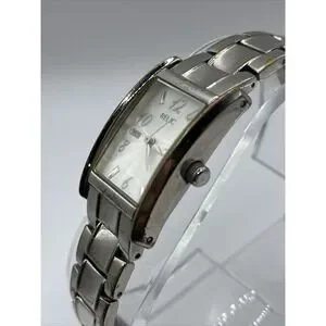 Relic | Accessories | Relic Womens Watch Silver Tone Rectangle Case ...